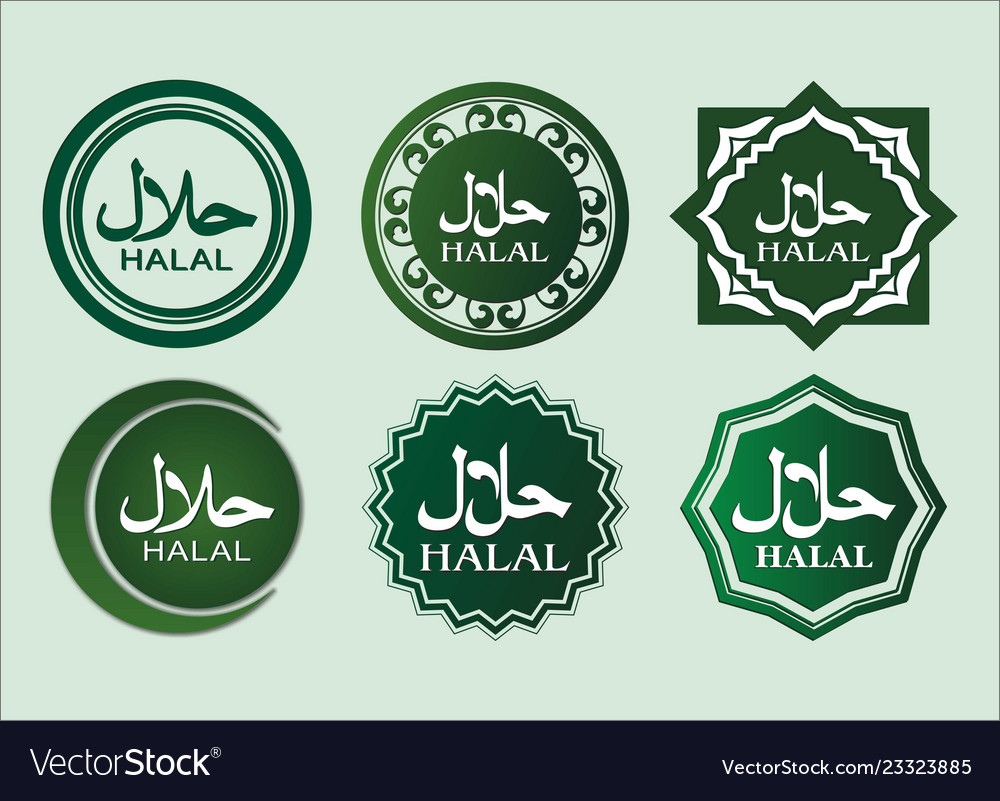 Halal Royalty Free Vector Image - VectorStock