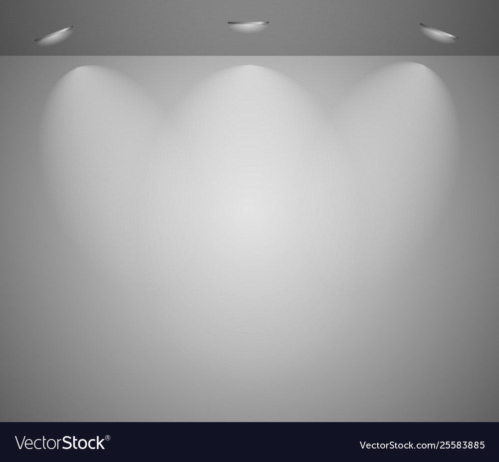 Studio light Royalty Free Vector Image - VectorStock