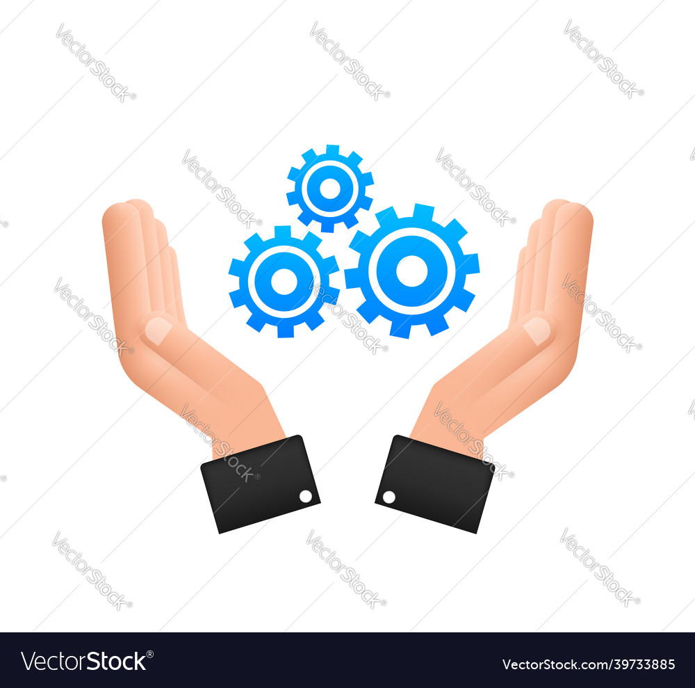 System software update or upgrade concept Vector Image