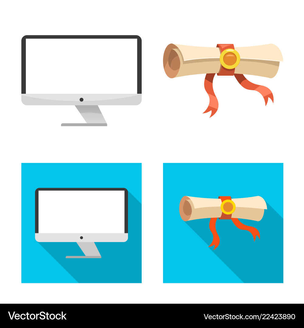 Design of education and learning symbol Royalty Free Vector