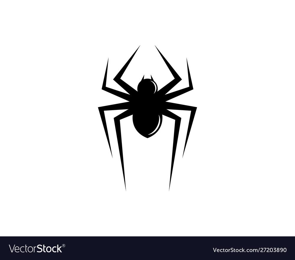 Spider symbol icon design Royalty Free Vector Image