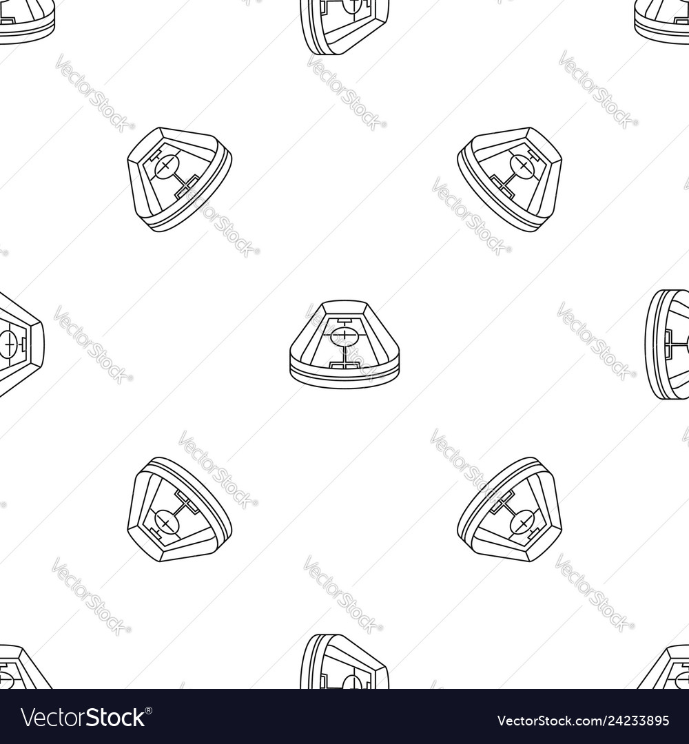Stadium pattern seamless Royalty Free Vector Image