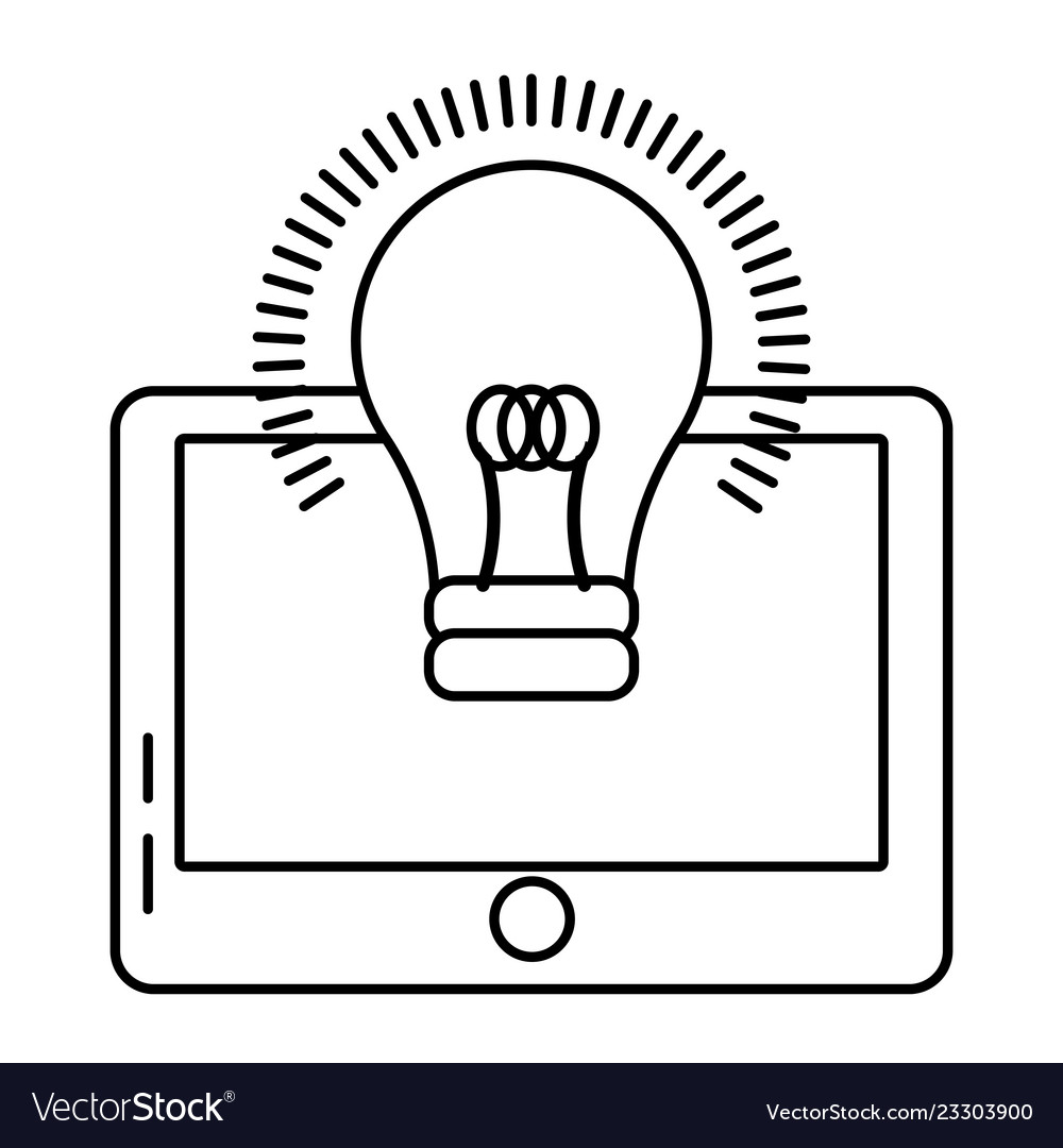 Technology computing cartoon Royalty Free Vector Image