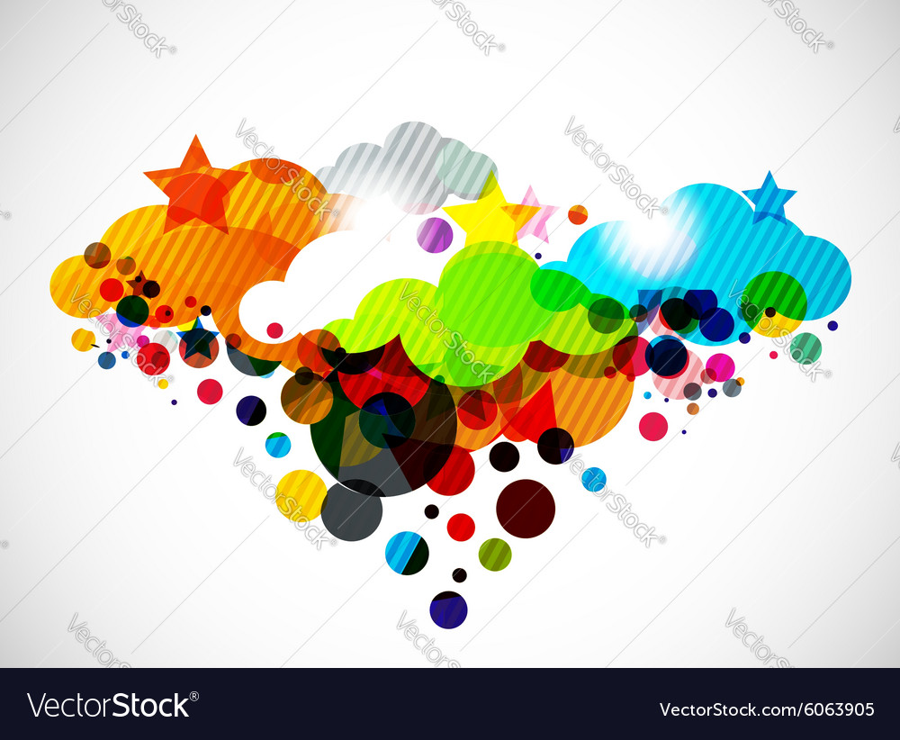Cloud design Royalty Free Vector Image - VectorStock