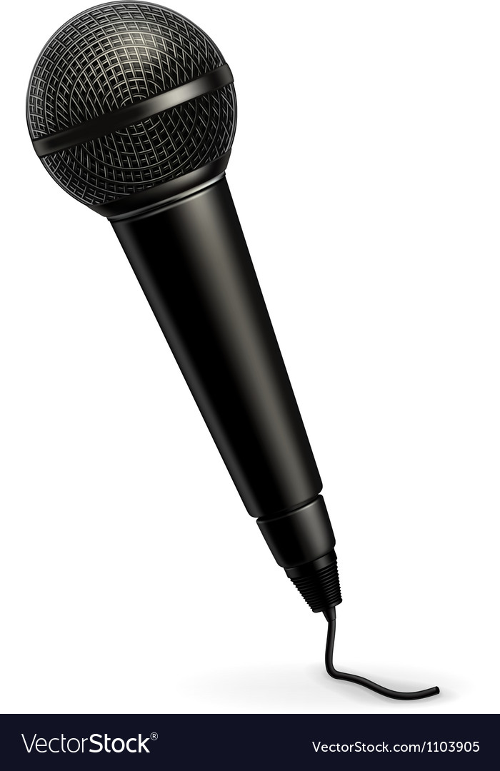 Microphone Royalty Free Vector Image - VectorStock
