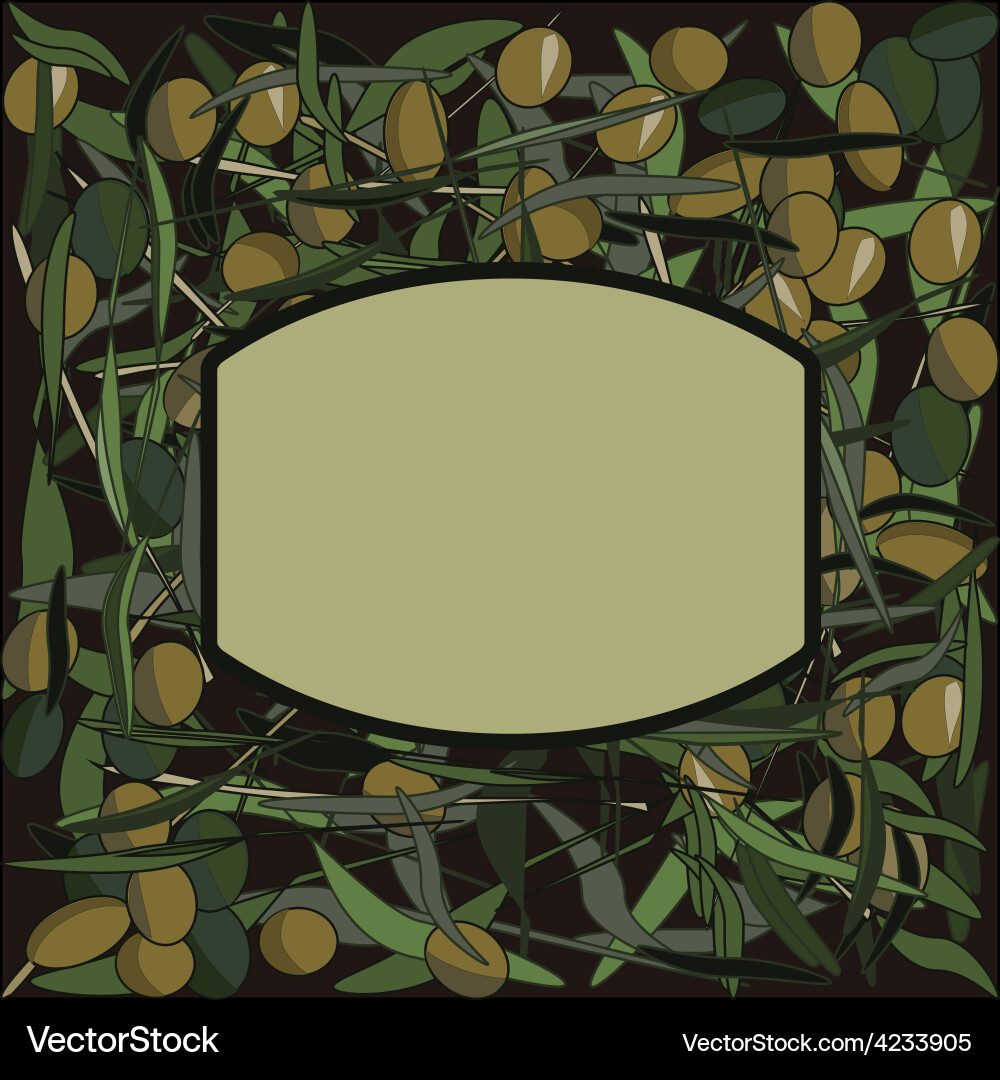 Olives Royalty Free Vector Image - VectorStock
