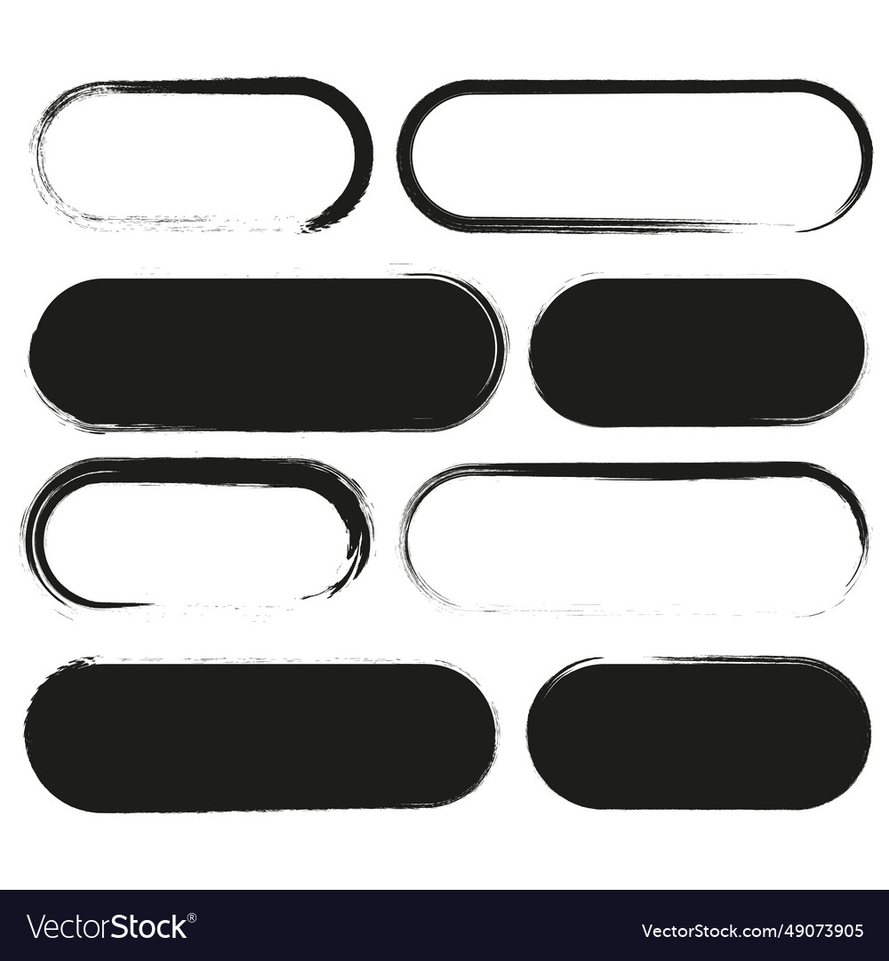 Rectangular exclusive figures long vertical Vector Image