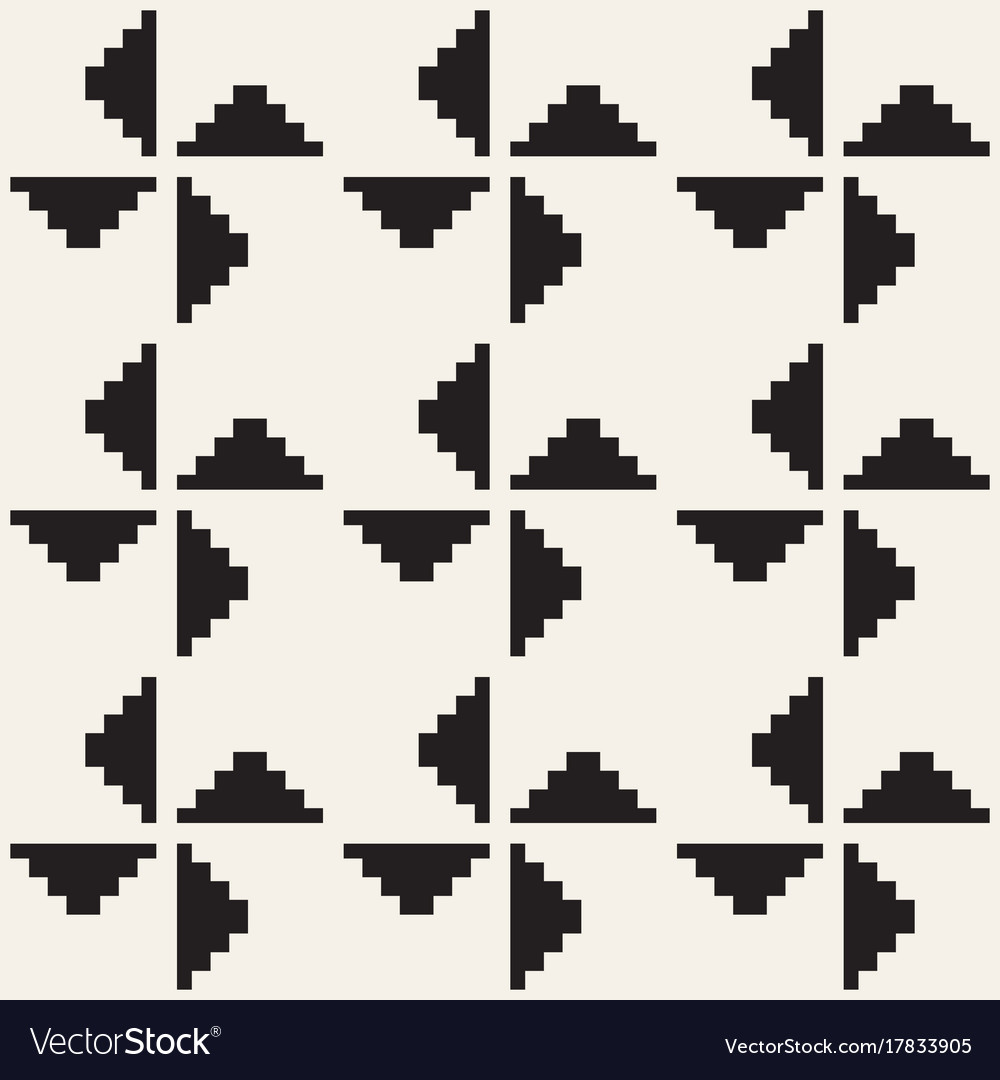 Shapes seamless pattern background stylish Vector Image