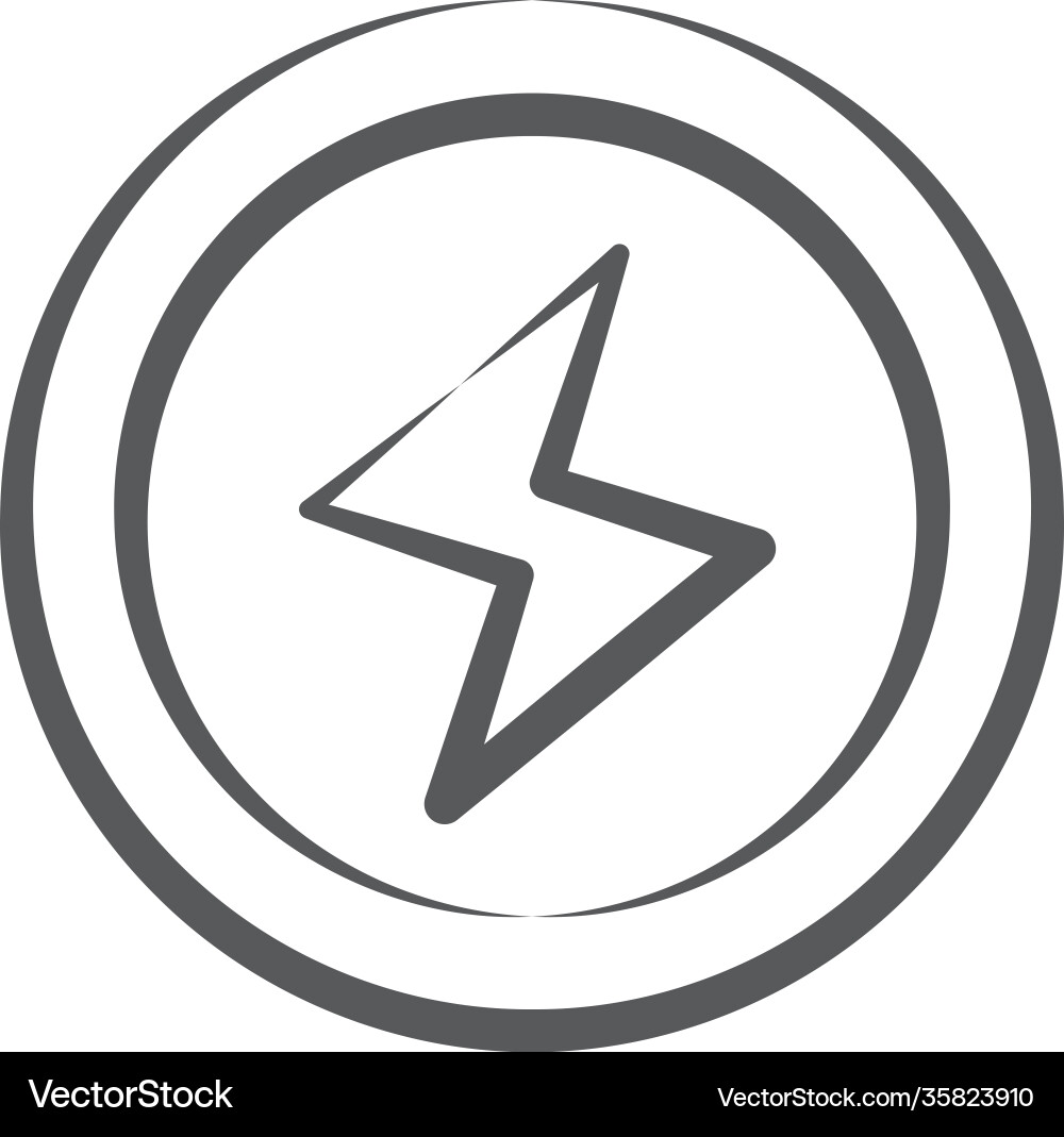 Lightning bolt Royalty Free Vector Image - VectorStock