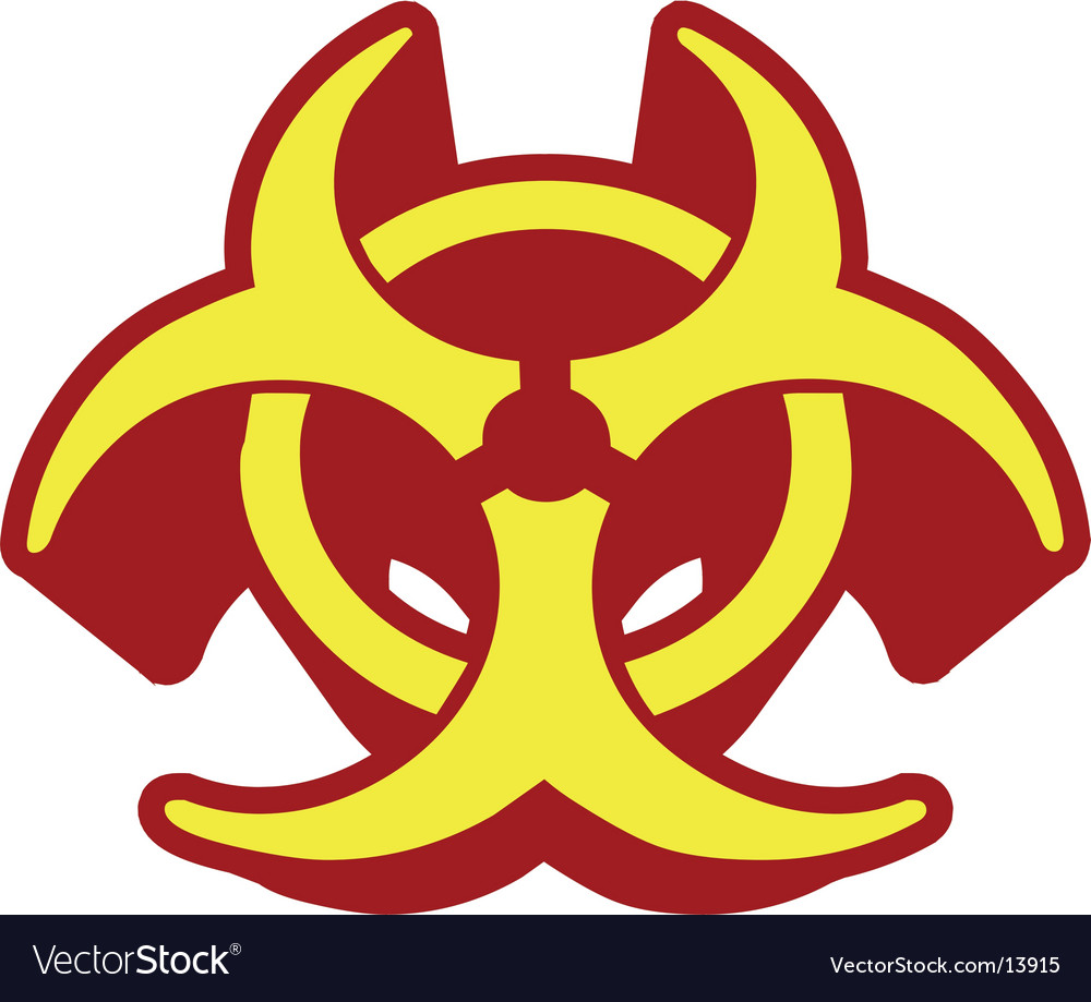 Biohazard Royalty Free Vector Image - VectorStock