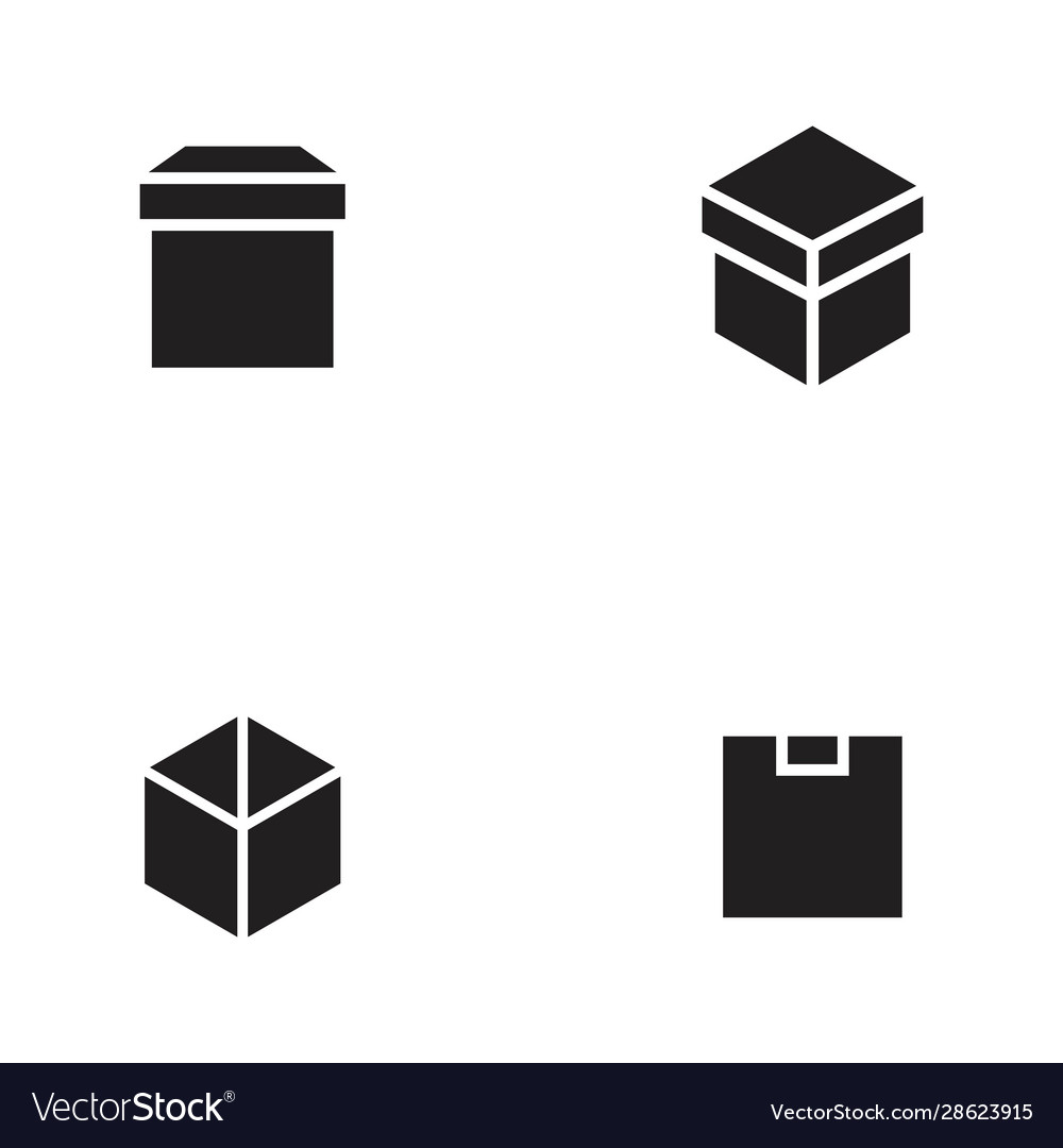 Box icon Royalty Free Vector Image - VectorStock