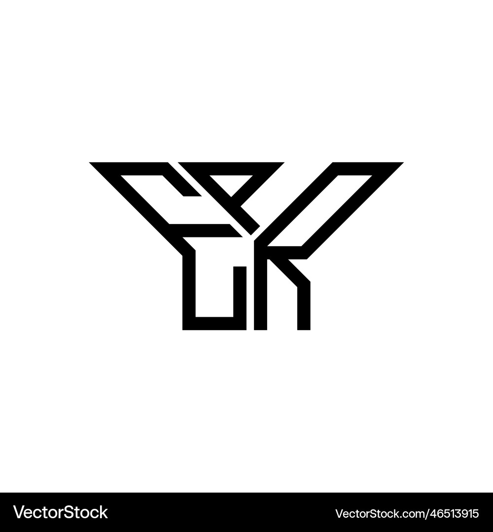Epr letter logo creative design with graphic Vector Image