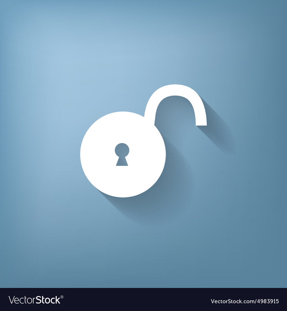 Padlock Royalty Free Vector Image - VectorStock