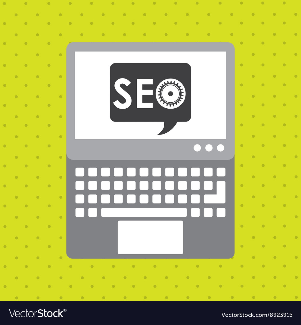 Search engine optimization design Royalty Free Vector Image