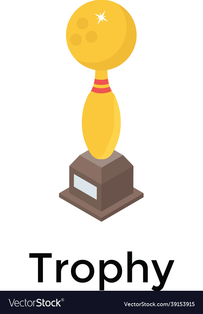 Trophy Royalty Free Vector Image - VectorStock