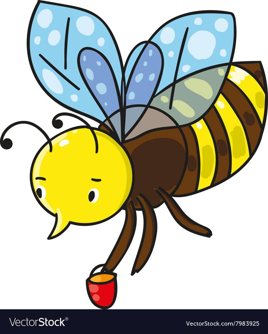 Bee Royalty Free Vector Image - VectorStock