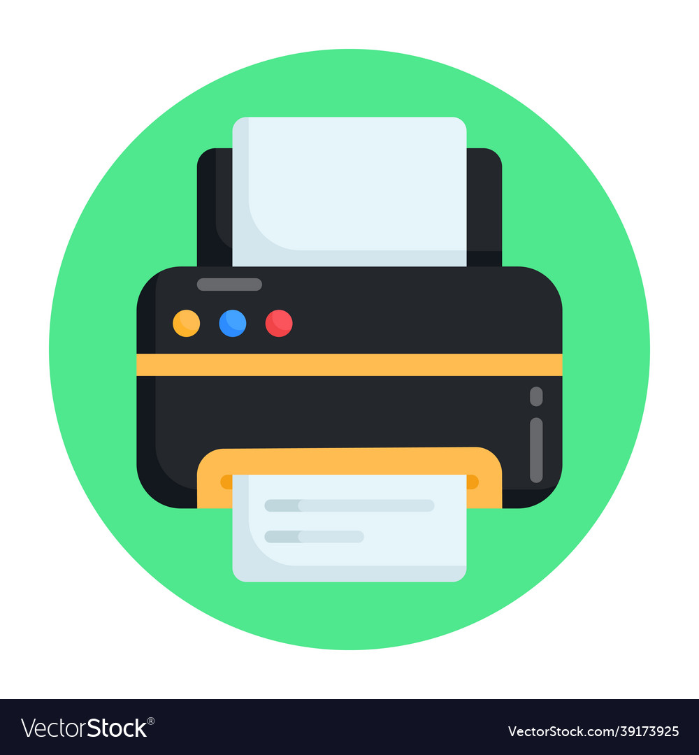 Printer Royalty Free Vector Image - VectorStock