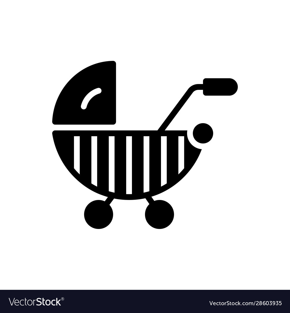 Stroller Royalty Free Vector Image - VectorStock
