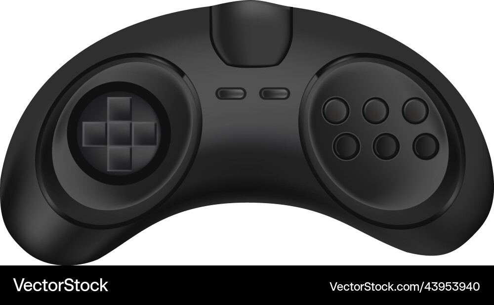 Joystick or gamepad for playing video games Vector Image