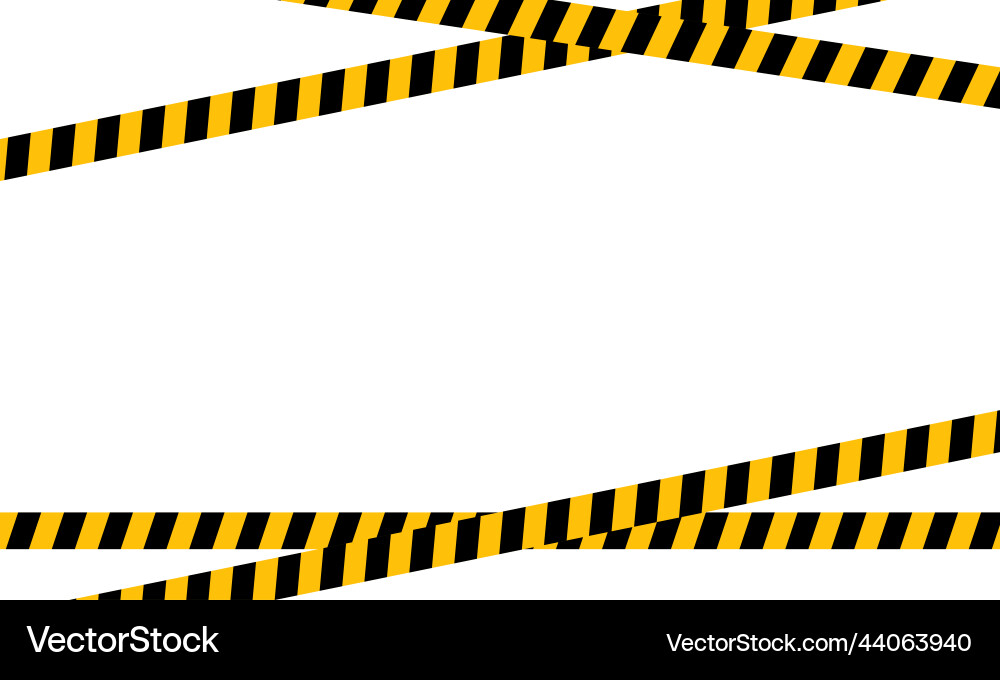 White background with black yellow line Royalty Free Vector