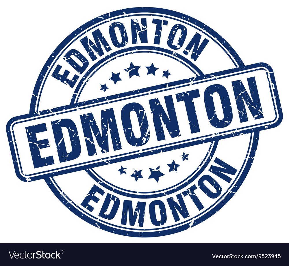 Edmonton stamp Royalty Free Vector Image - VectorStock