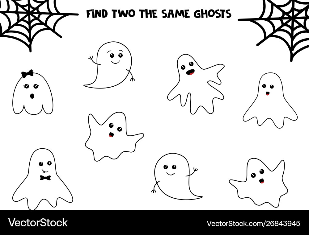Halloween Ghost Printables