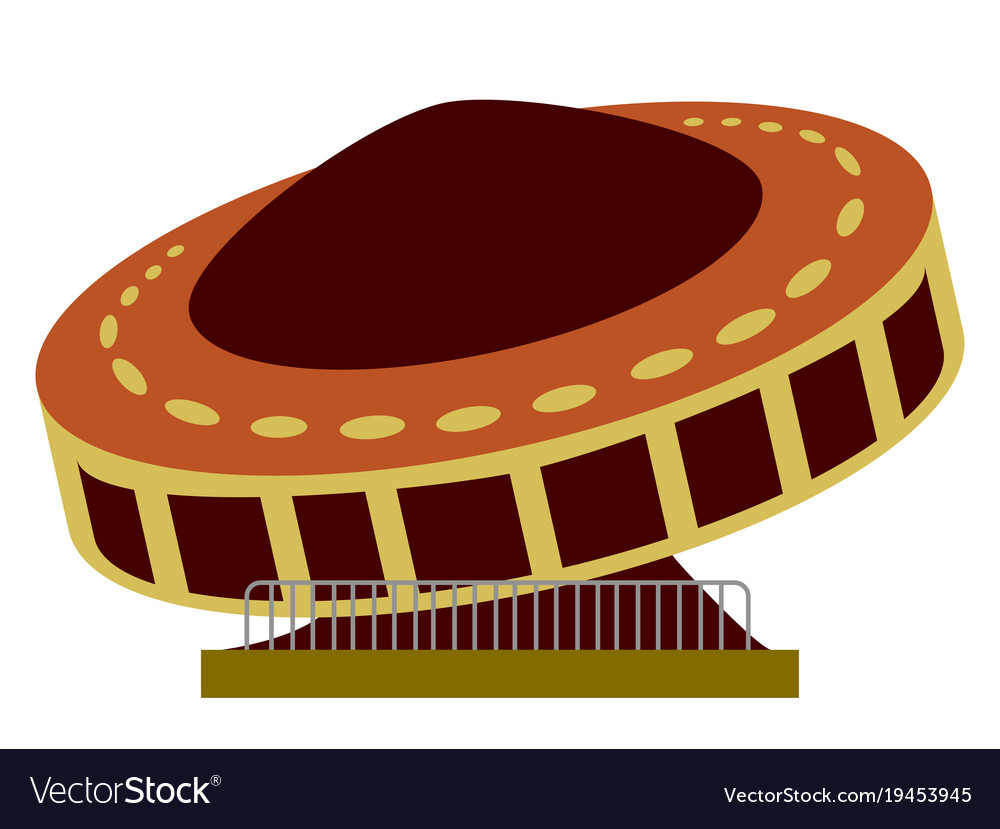 Theme park ride Royalty Free Vector Image - VectorStock