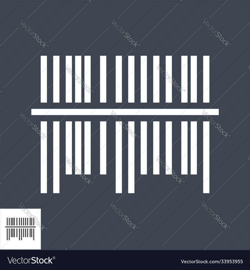 Bar code icon Royalty Free Vector Image - VectorStock