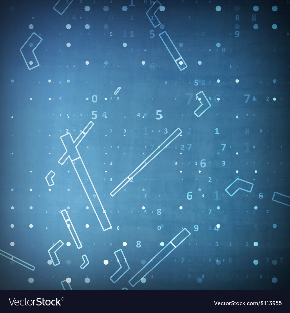 Digital code background Royalty Free Vector Image