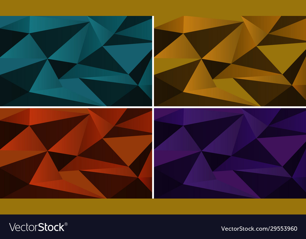 Background template with abstract patterns Vector Image