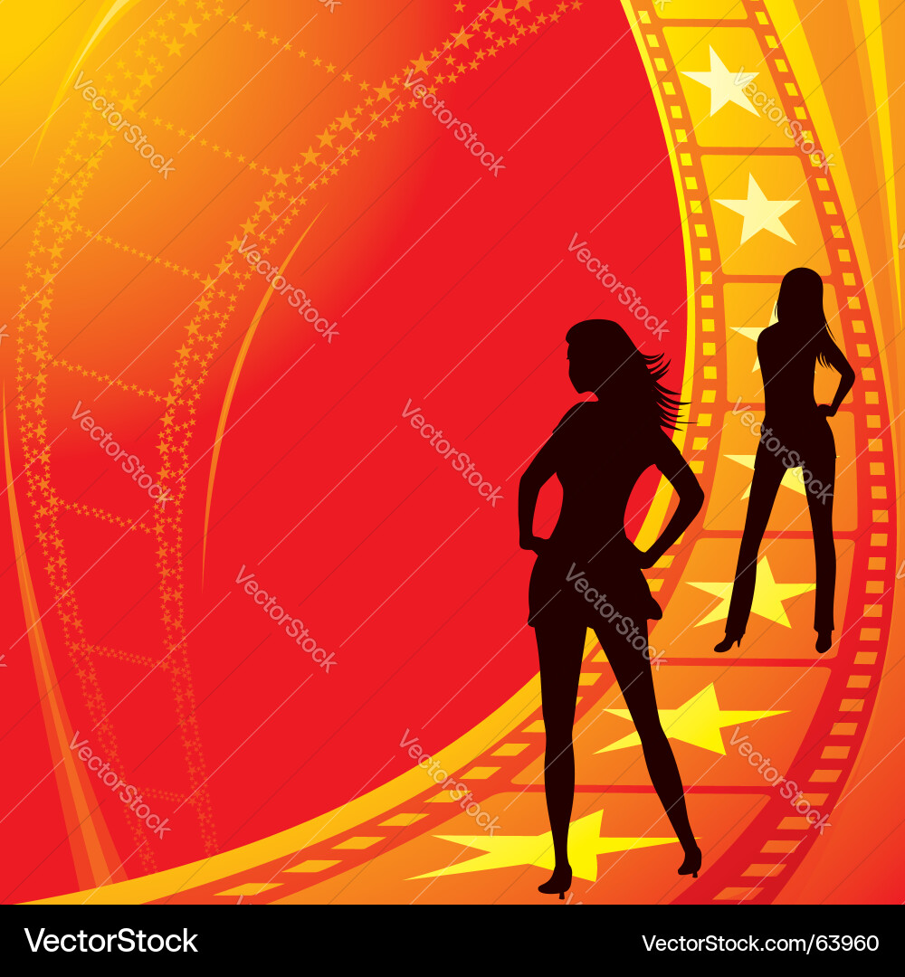 Movie stars Royalty Free Vector Image - VectorStock