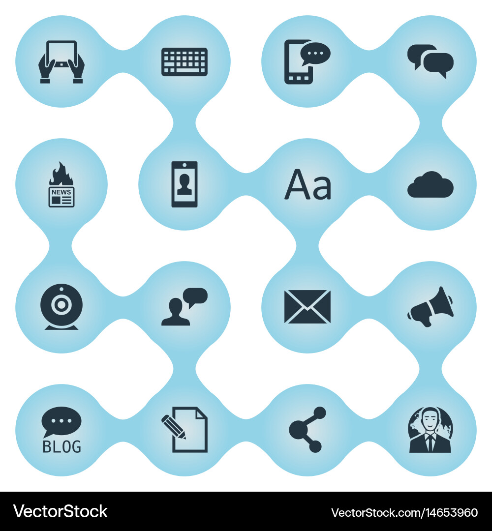Set of simple user icons Royalty Free Vector Image