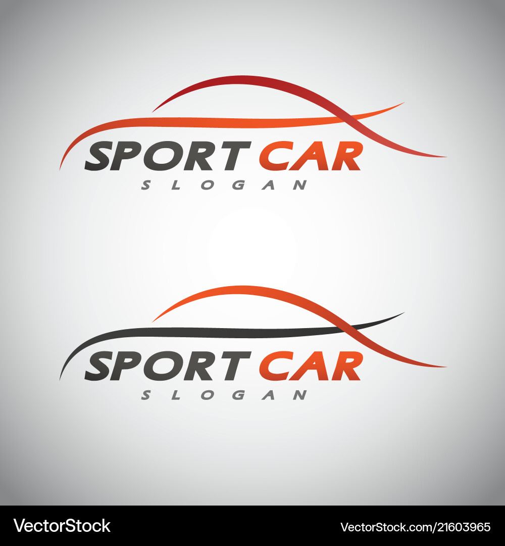 Abstract car design concept automotive topics Vector Image
