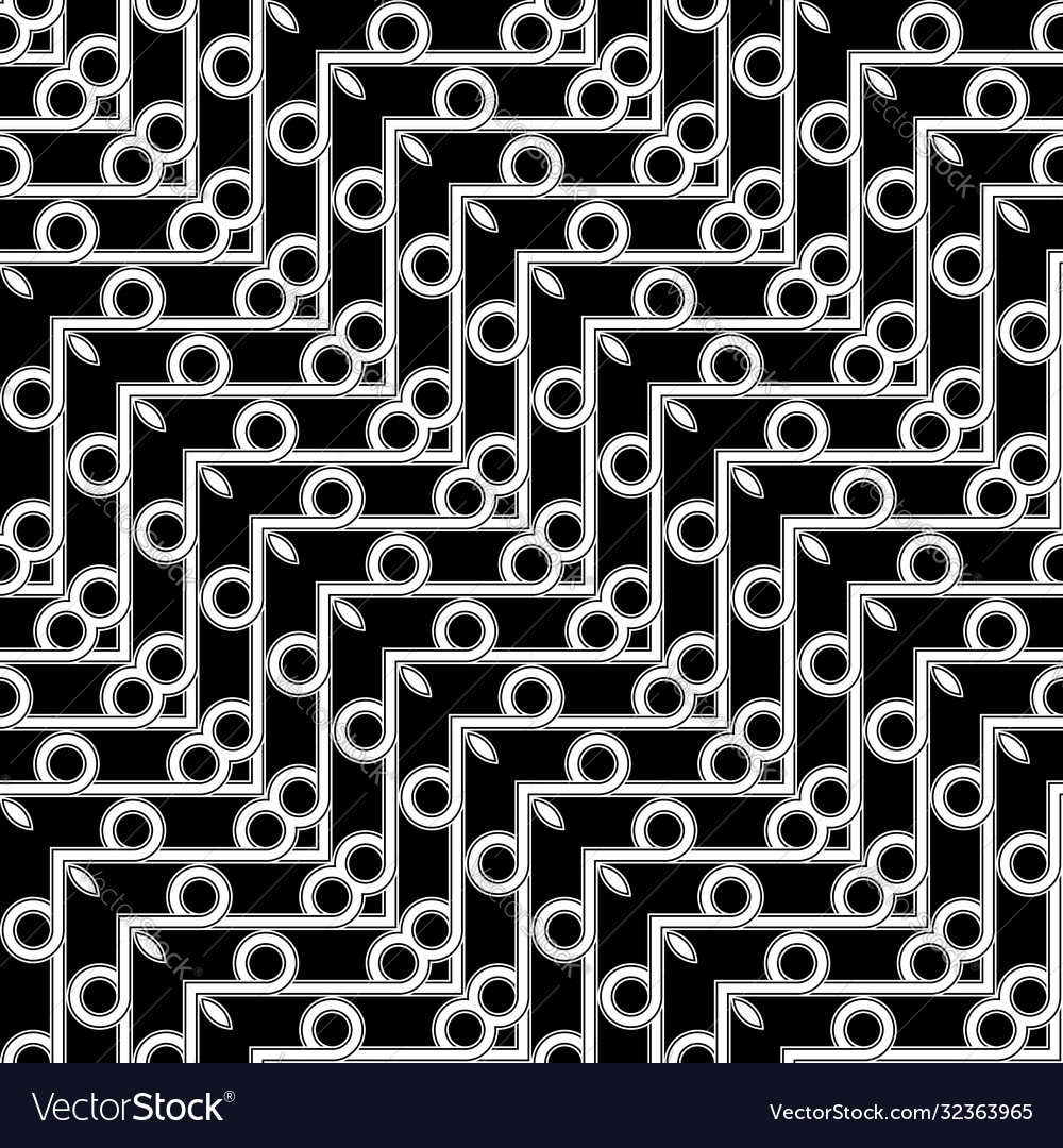 Design seamless geometric zigzag pattern Vector Image