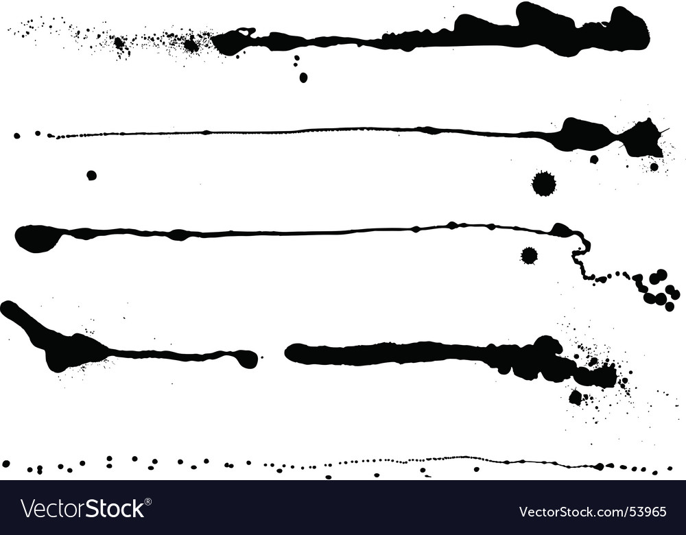 Ink Royalty Free Vector Image - VectorStock