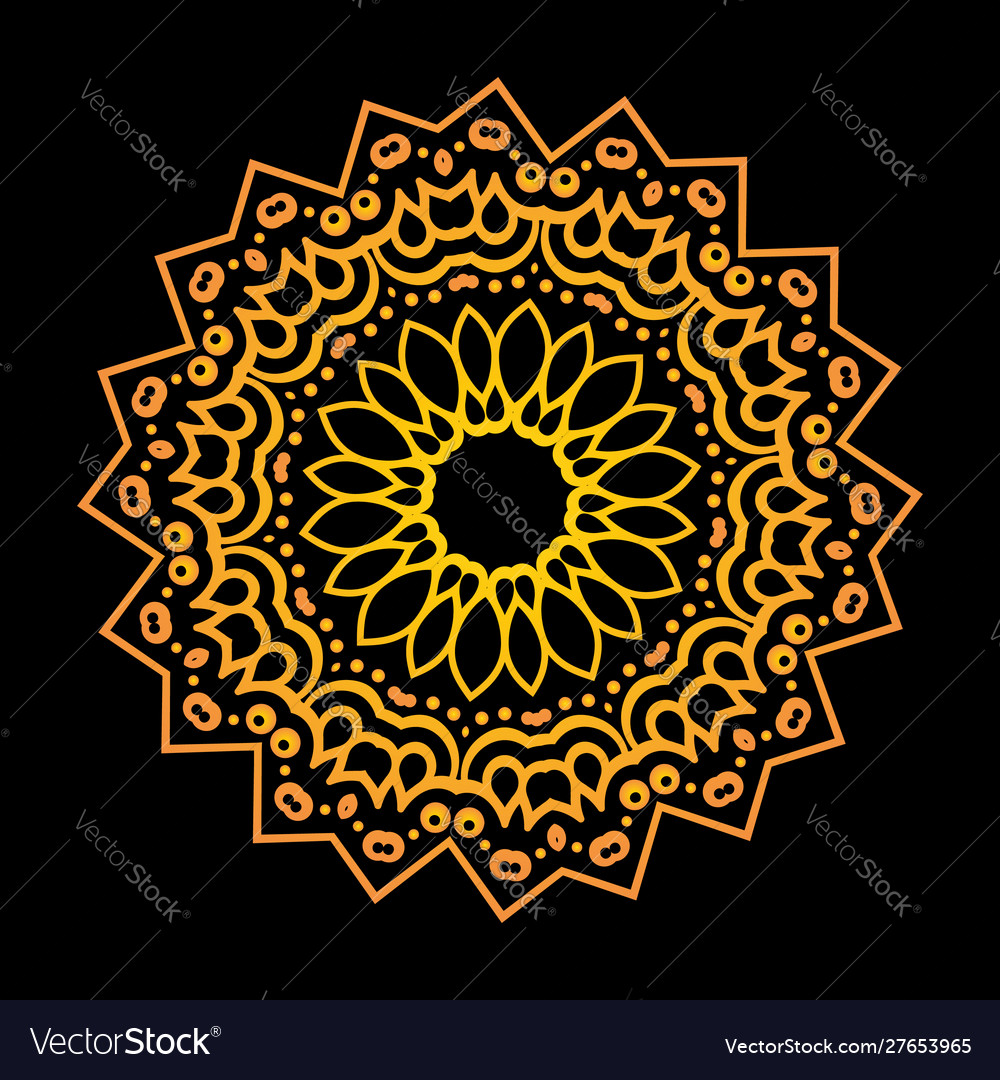 Mandala design elements collection image Vector Image