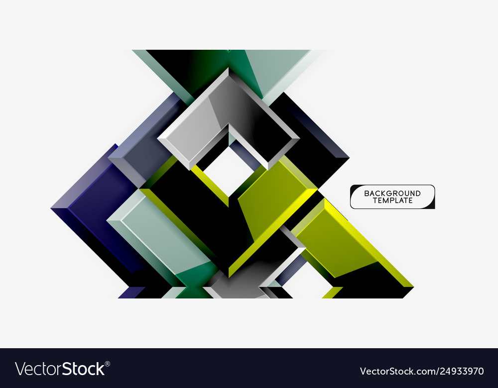 Abstract arrows composition background Royalty Free Vector