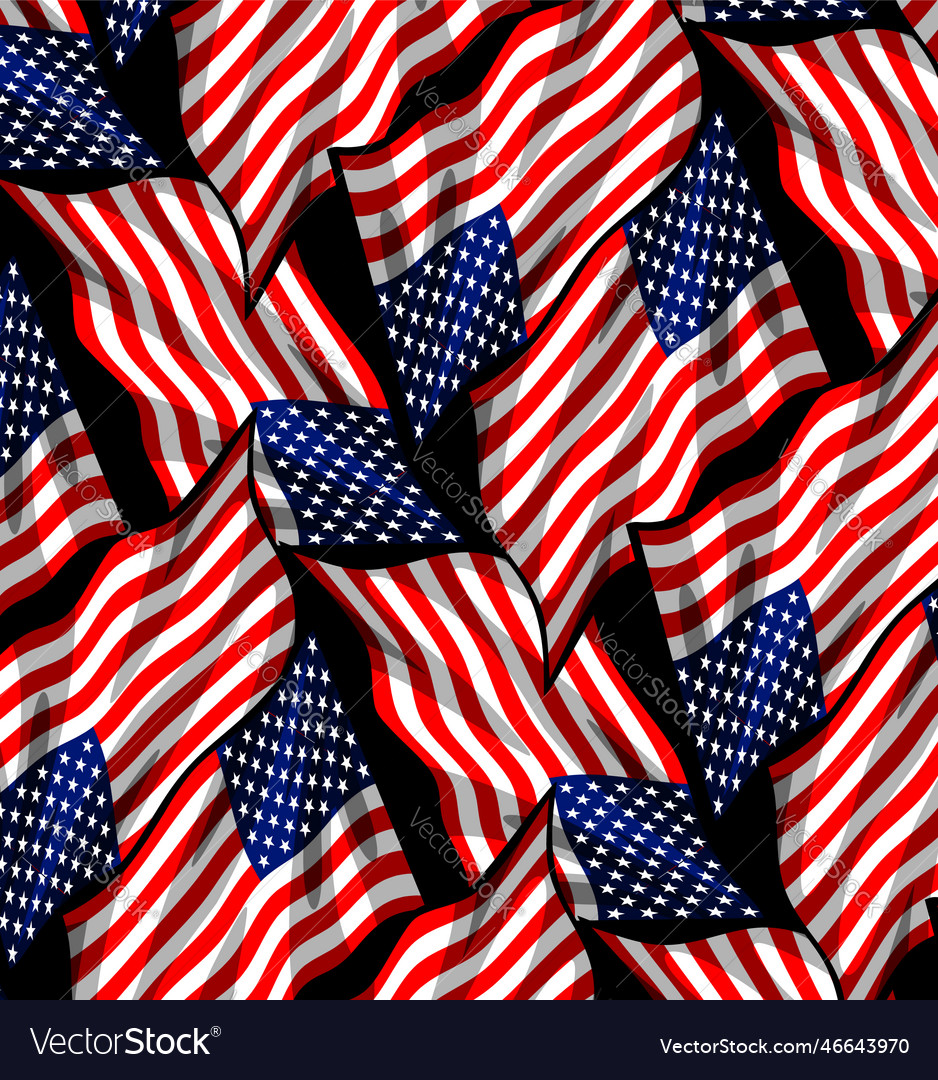 Country flag pattern template Royalty Free Vector Image