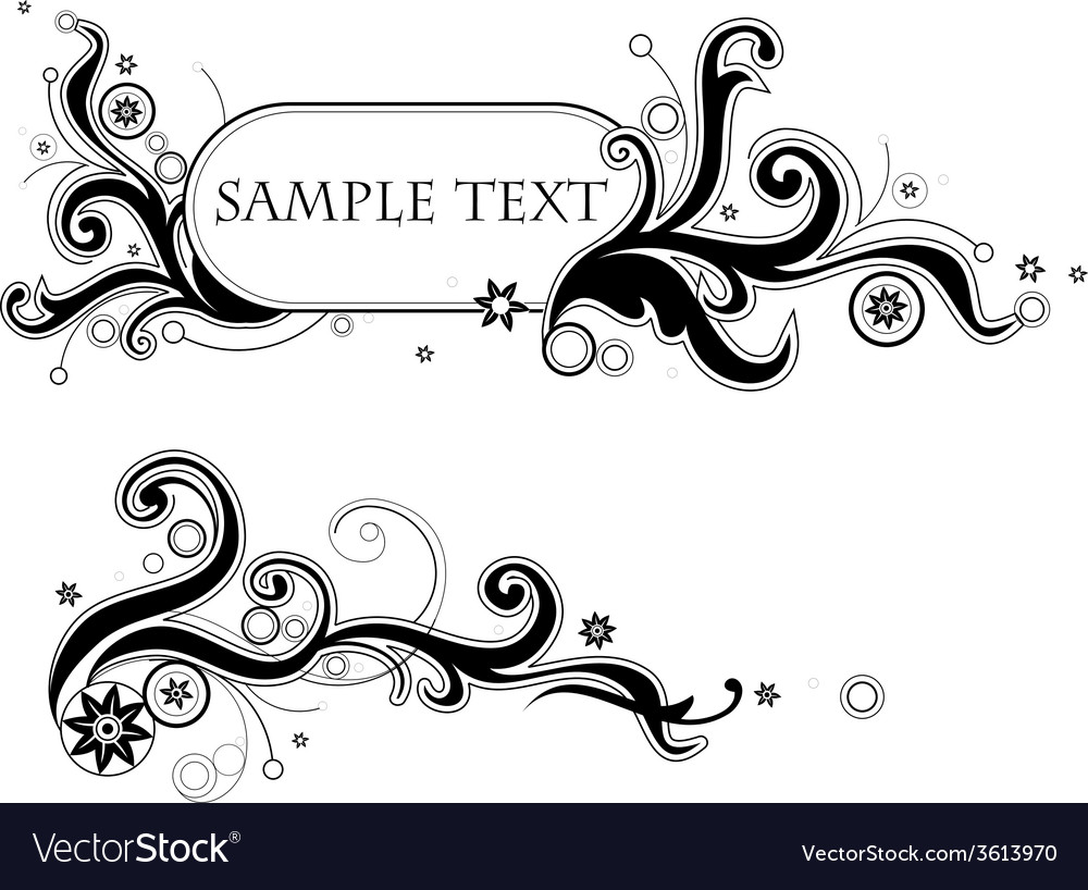 Graphic frame Royalty Free Vector Image - VectorStock