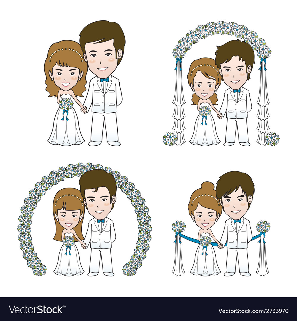 Vector Graphics Wedding