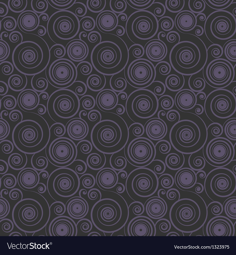 Seamless spiral pattern Royalty Free Vector Image