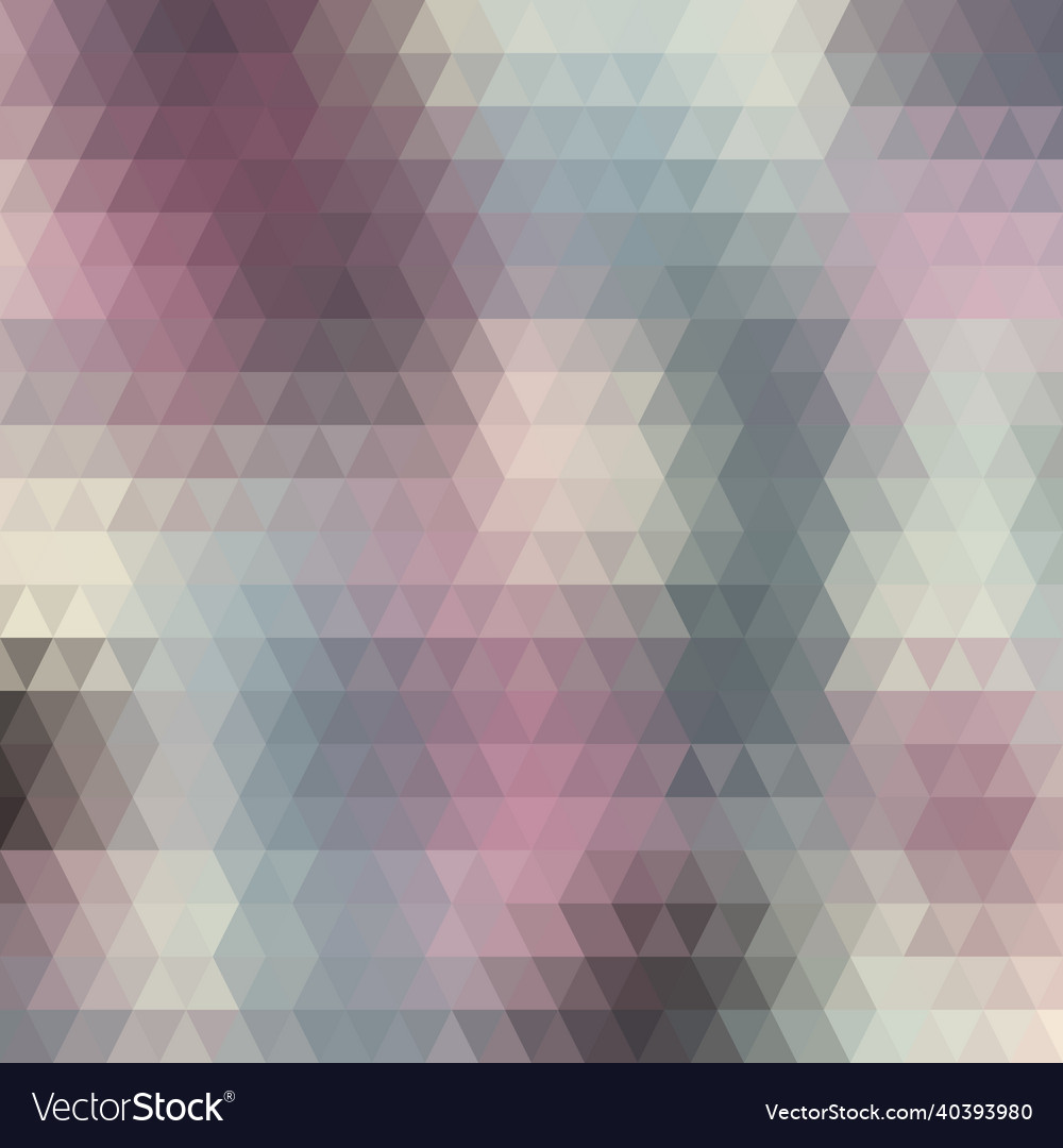 Geometric Abstract Pattern In Low Poly Style Vector Image