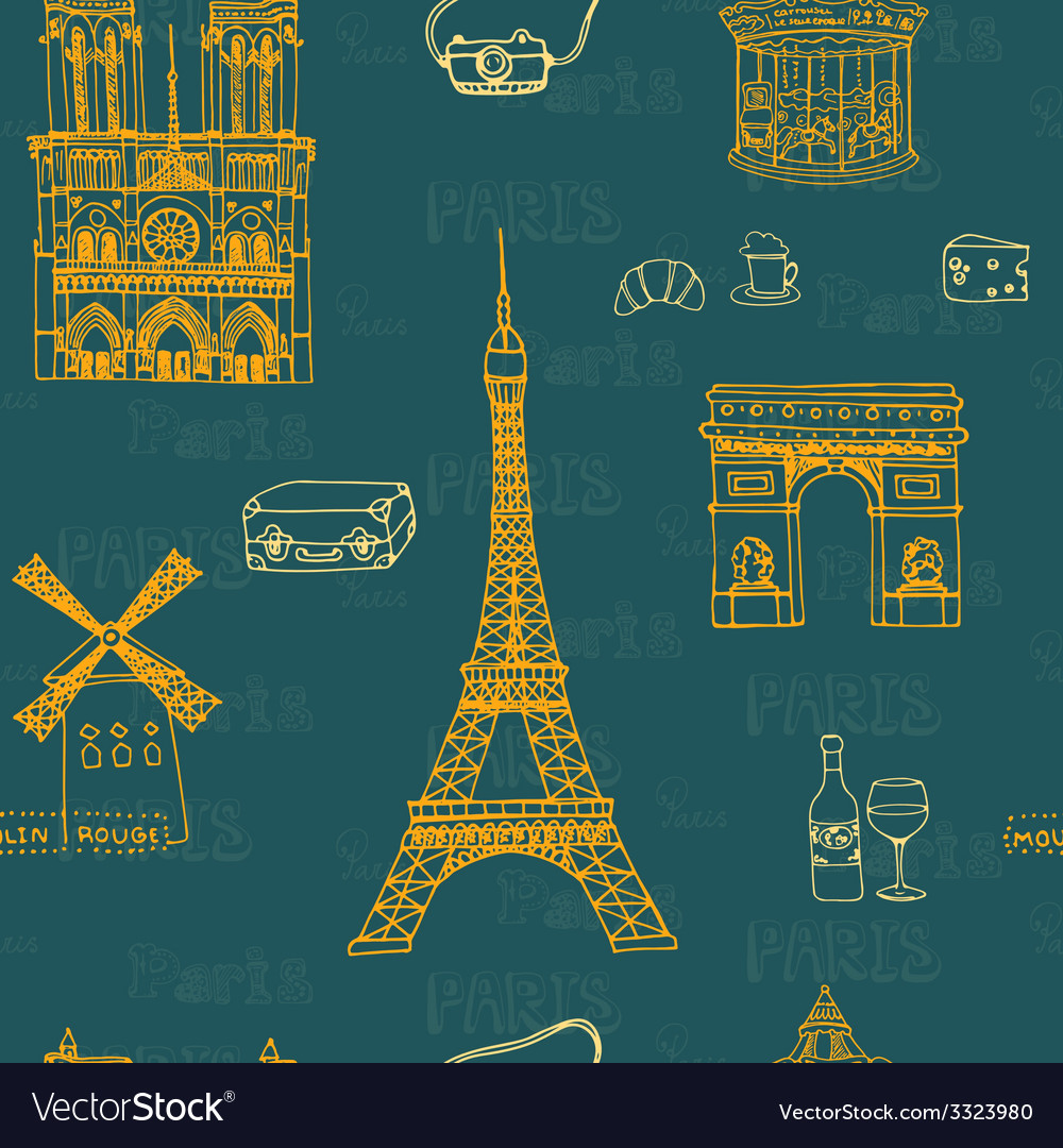 Paris Royalty Free Vector Image - VectorStock