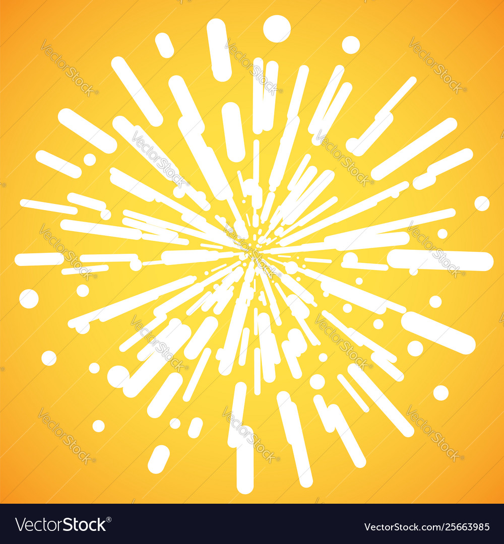 Abstract explosion background Royalty Free Vector Image