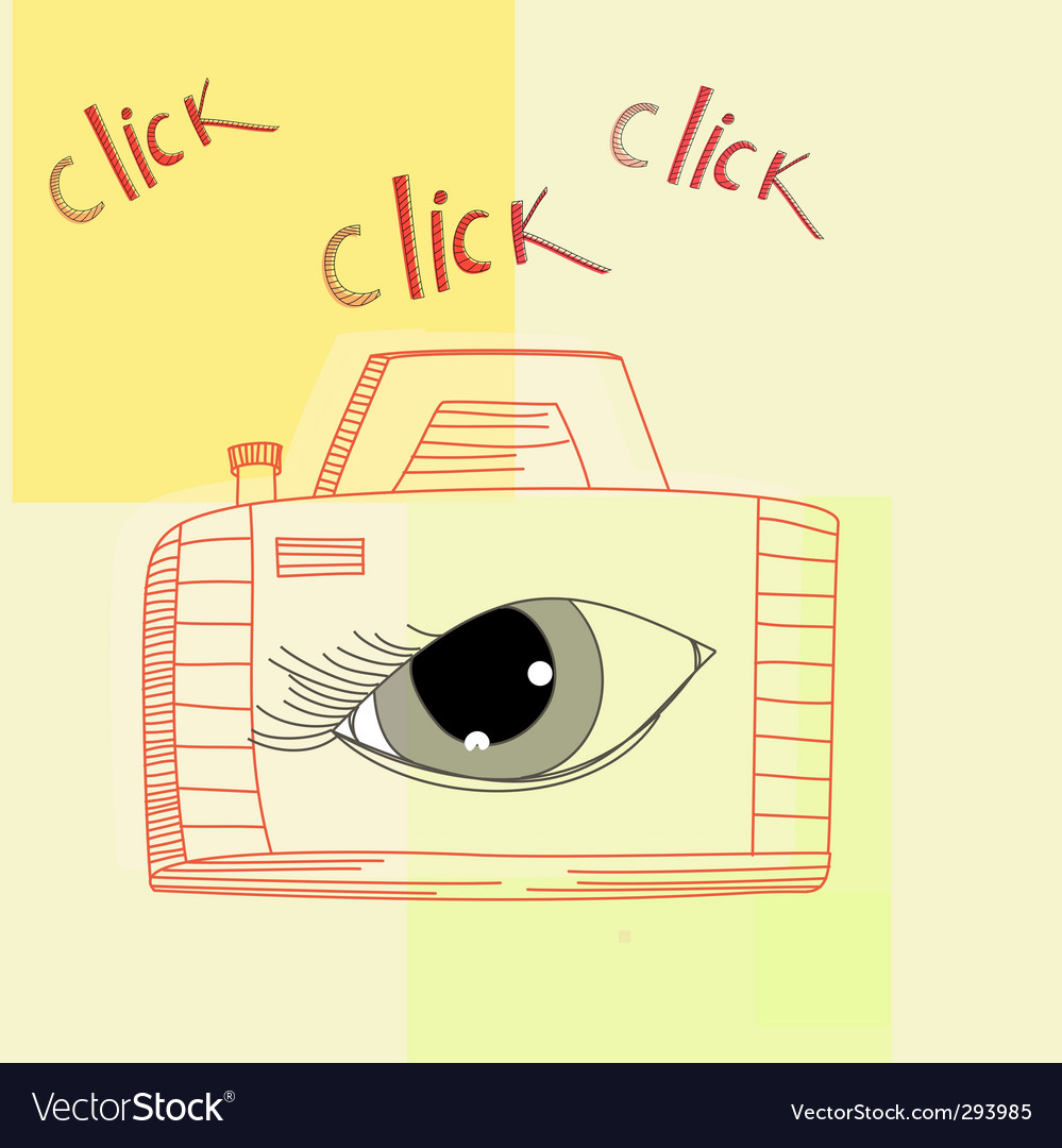 Photo camera Royalty Free Vector Image - VectorStock