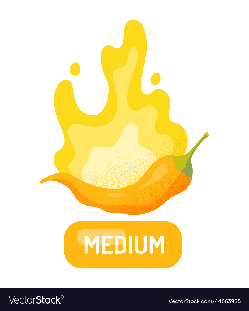 Taste scale medium indicator Royalty Free Vector Image