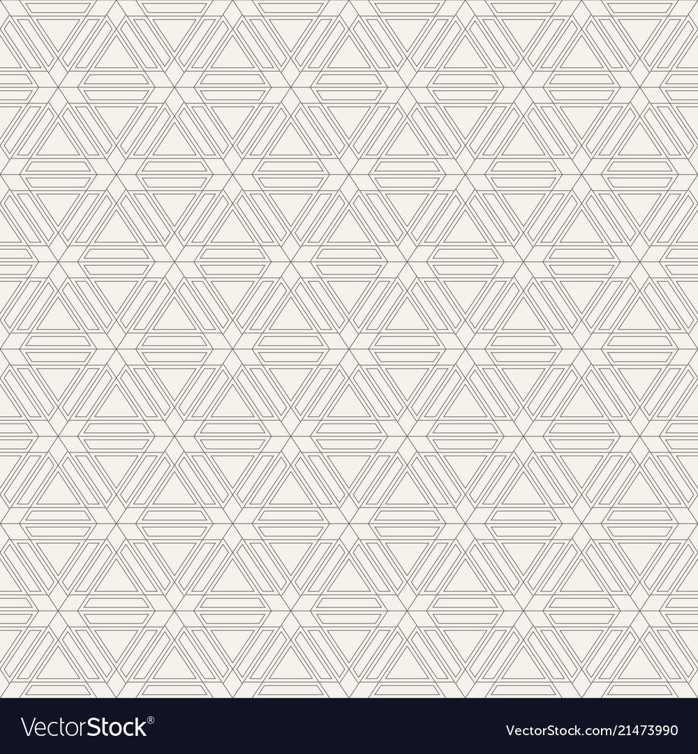 Abstract geometric simple pattern of triangles Vector Image