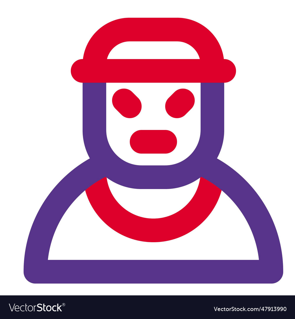 An individual with technical computer skill Vector Image