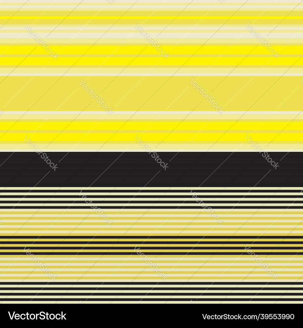 Yellow double striped seamless pattern design Vector Image