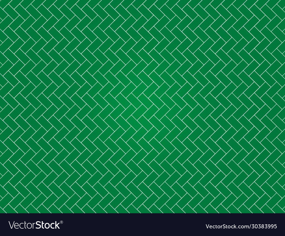 Bricks diagonal pattern green design background Vector Image